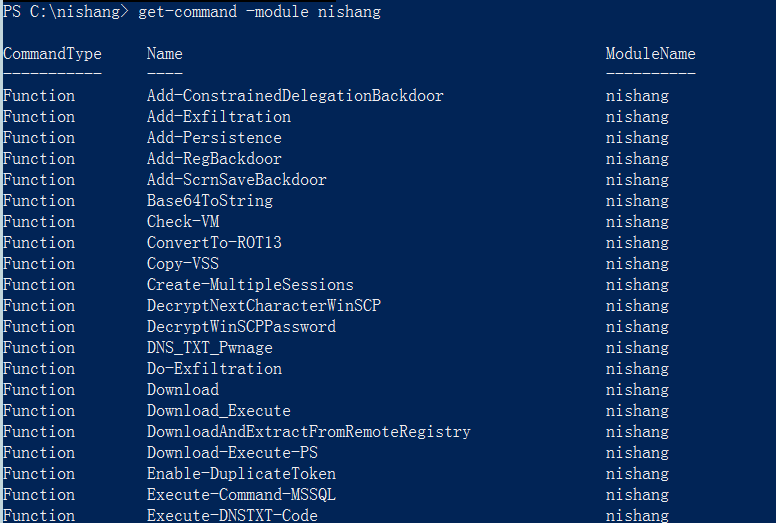 Powershell渗透学习 - Shu1L's blog